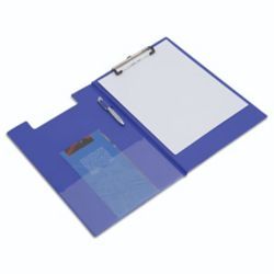RAPESCO BLUE A4 FOLD OVER CLIPBOARD